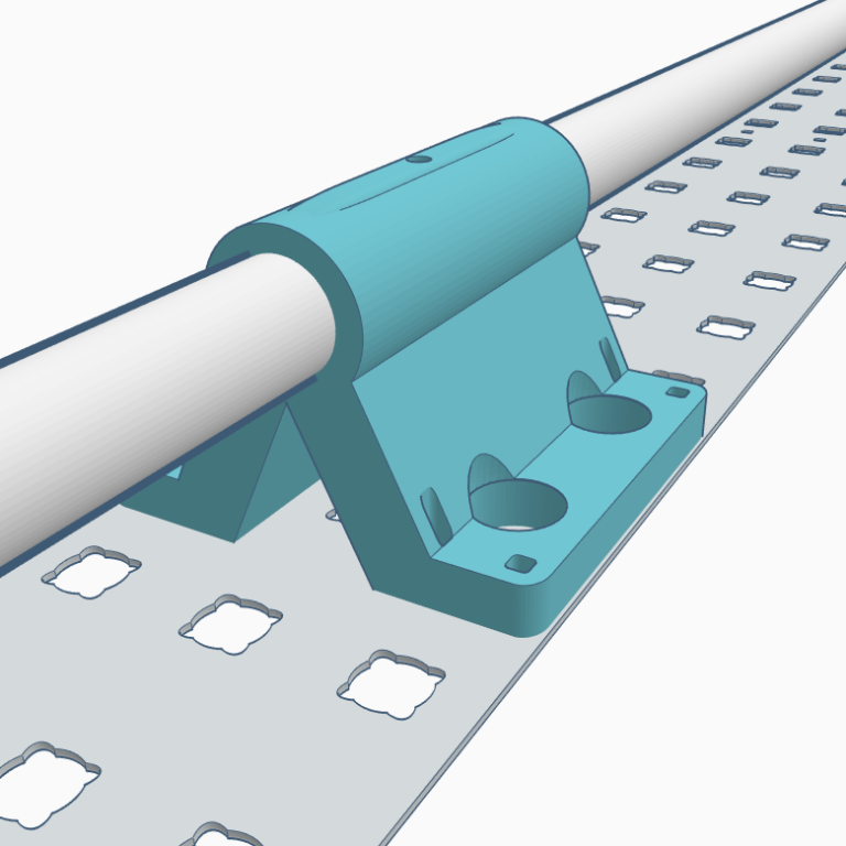 Poor Mans Pixel Pole Mounts – EMT STLs – Inspire Light Shows