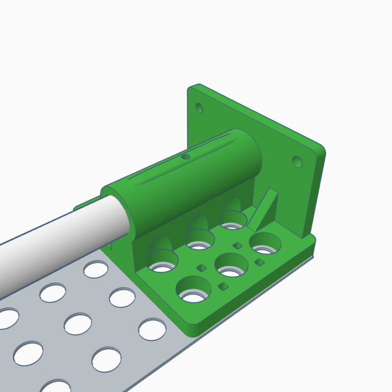 Poor Mans Pixel Pole Mounts – EMT STLs – Inspire Light Shows