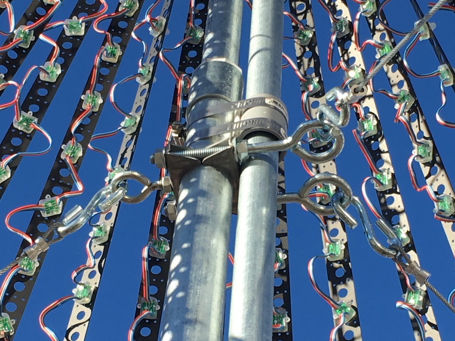 ASAP Pole Guy Wire Installation – Inspire Light Shows