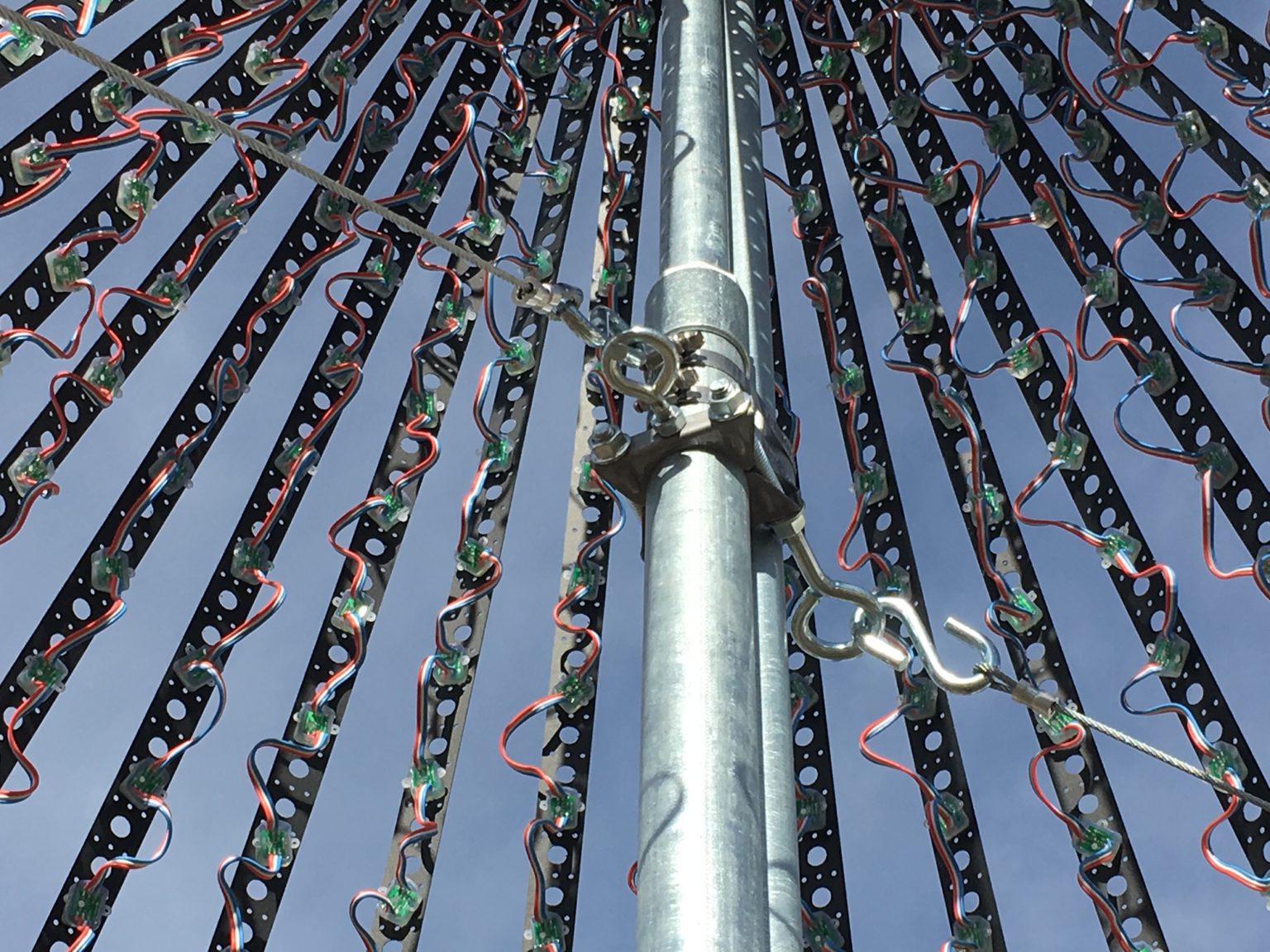 ASAP Pole Guy Wire Installation – Inspire Light Shows