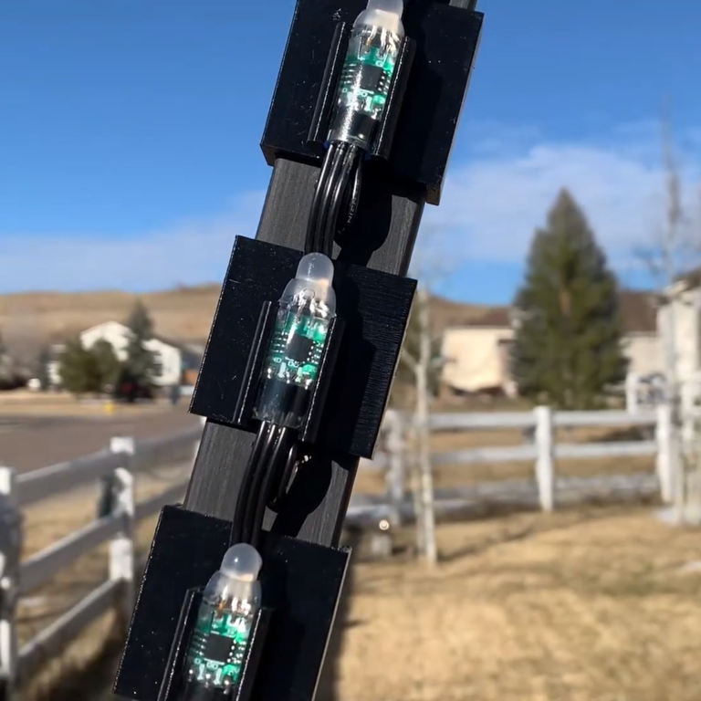 Fireworks Prop Pixel Mounts STL – Inspire Light Shows