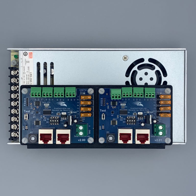 Dual Falcon / BBB Receiver Mount to Meanwell LRS 350 STL – Inspire Light Shows